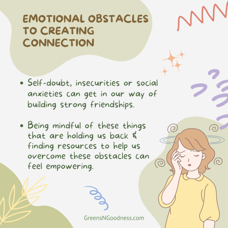 FEELING FRIENDLESS? CREATING CONNECTION IN THE ADULT YEARS